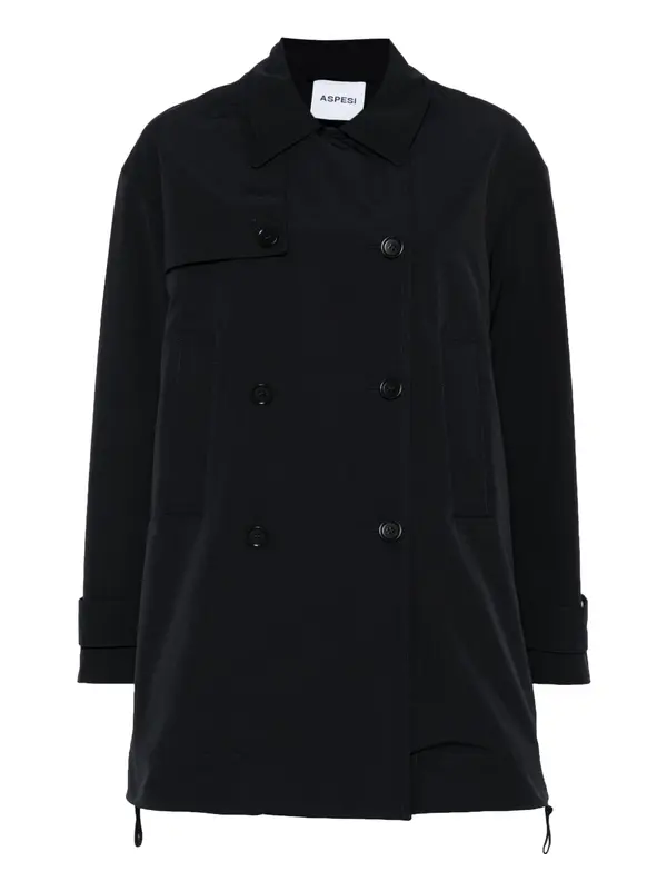 Aspesi Scarlett Trench Coat - Blue