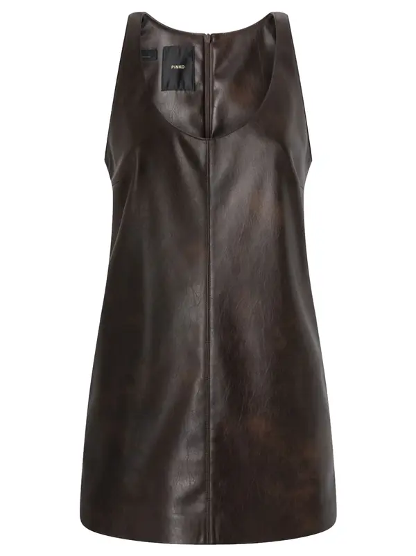 Pinko Diricco Dress - Brown