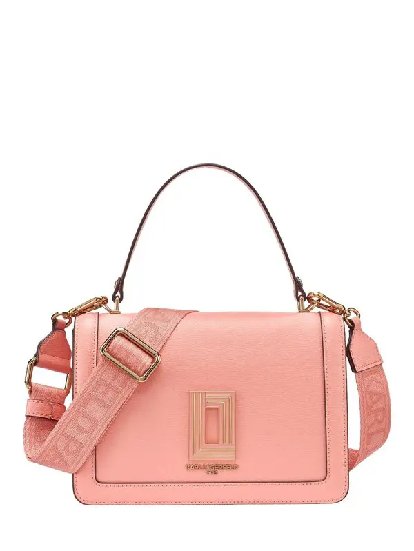 Karl Lagerfeld Paris Simone Crossbody - Sun Coral