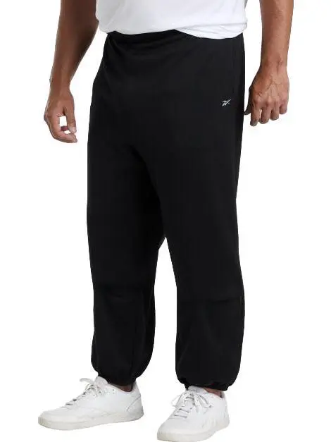 REEBOK Big & Tall Performance Fleece Joggers - Black
