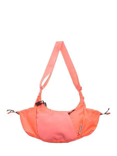 BABOON TO THE MOON Crescent Crossbody Bag - Neon Punch