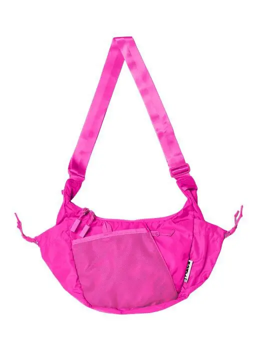 BABOON TO THE MOON Crescent Crossbody Bag - Raspberry Fizz