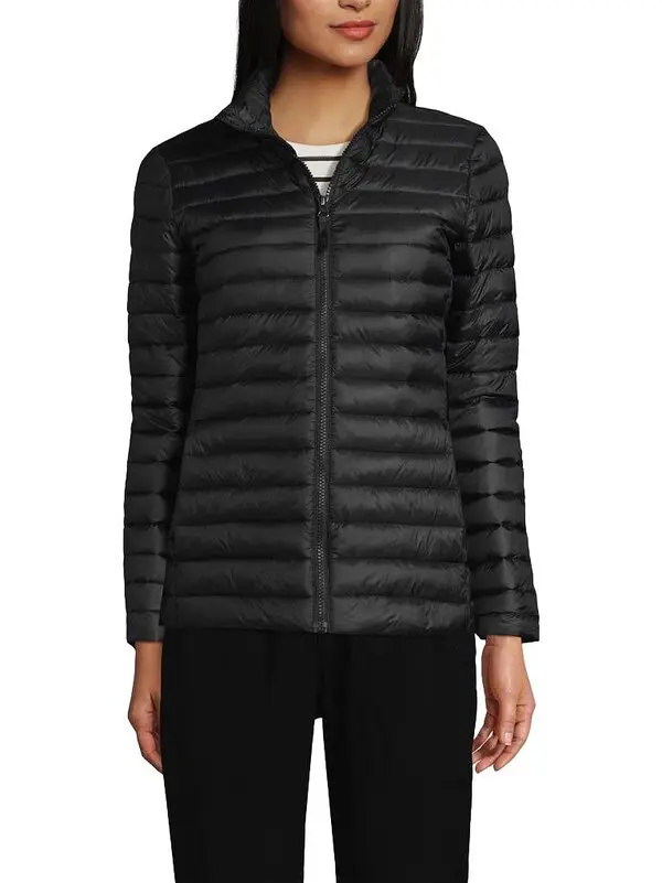 LANDS' END Thermoplume School Uniform Jacket - Black