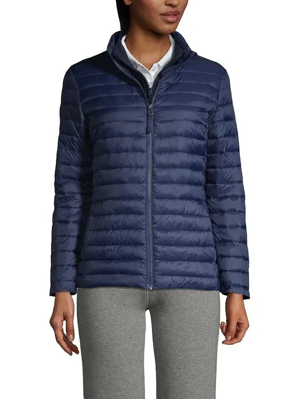 LANDS' END Thermoplume School Uniform Jacket - Classic Navy