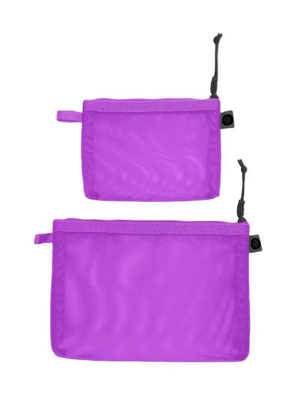 BABOON TO THE MOON Monomesh Pouch Set - Electric Purple