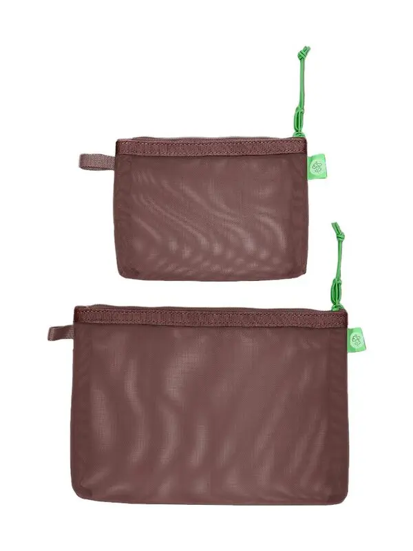 BABOON TO THE MOON Monomesh Pouch Set - Mint Chip