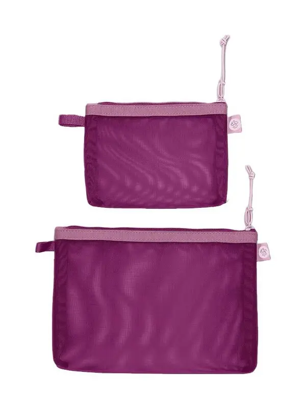 BABOON TO THE MOON Monomesh Pouch Set - Mystic Violet