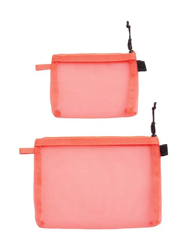 BABOON TO THE MOON Monomesh Pouch Set - Neon Punch