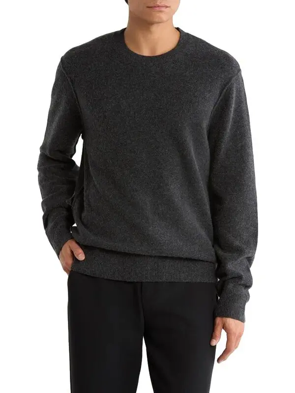 ALLSAINTS Patern Crewneck Sweater - Graphite Grey