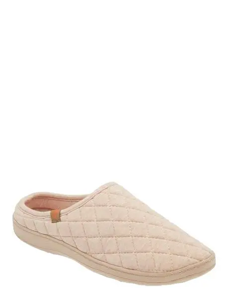 Acorn Lupine Quilted Slipper - Beige