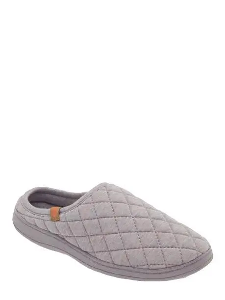 Acorn Lupine Quilted Slipper - Purple