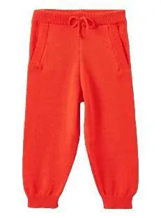 VILD HOUSE OF LITTLE Organic Knit Joggers - Coral