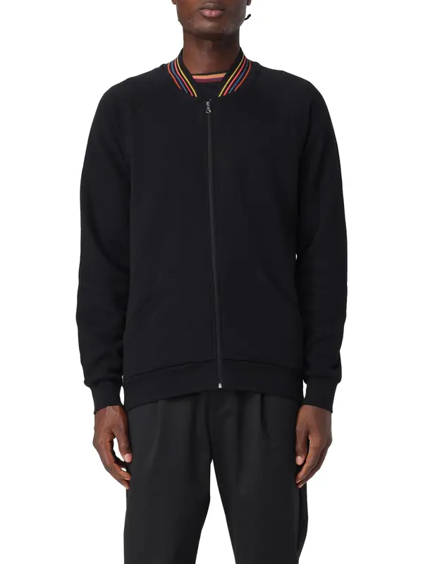 Paul Smith Zip-up Jacket - Black