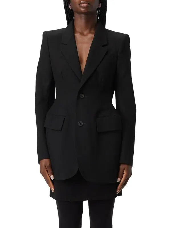 Balenciaga Single-breasted Jacket - Black
