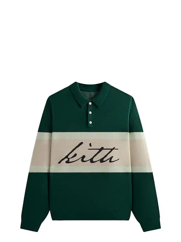 Kith Harmon Rugby Pullover - Algae