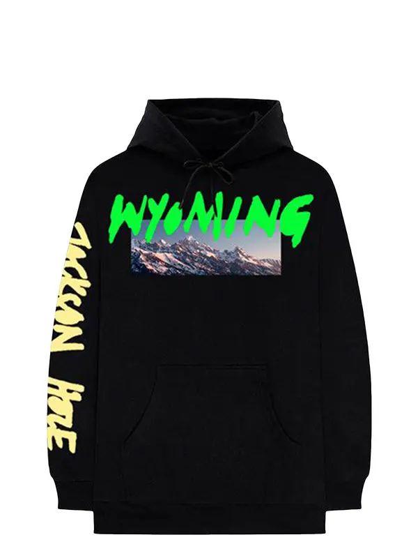 KANYE WEST Wyoming Pullover Hoodie - Black