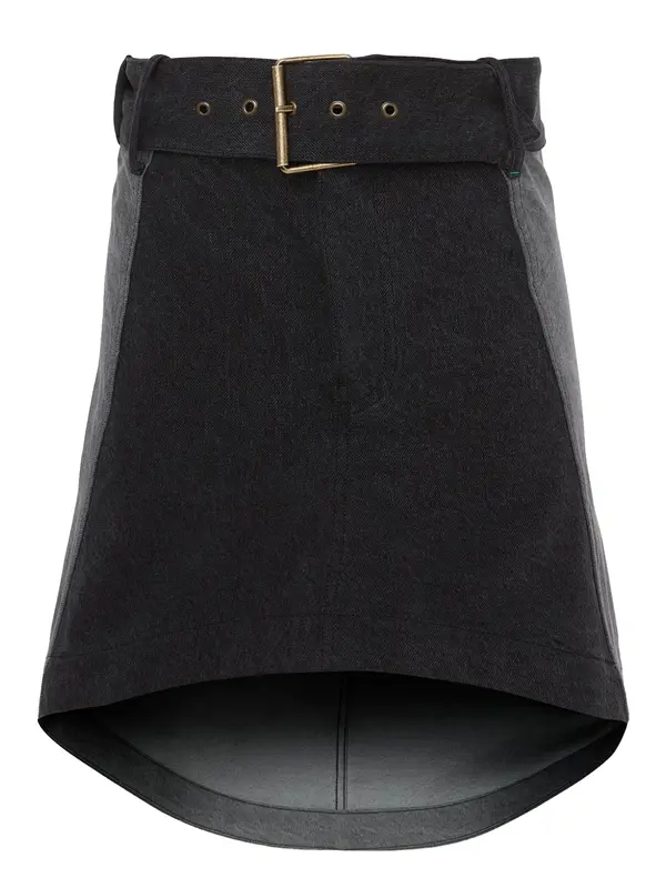 JW Anderson Panelled Mini Skirt - Grey