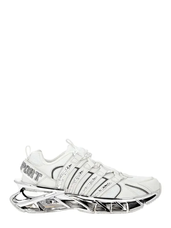 PLEIN SPORT Runner Sneakers - White