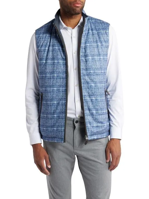 Johnston & Murphy Upton Quilted Reversible Vest - Navy
