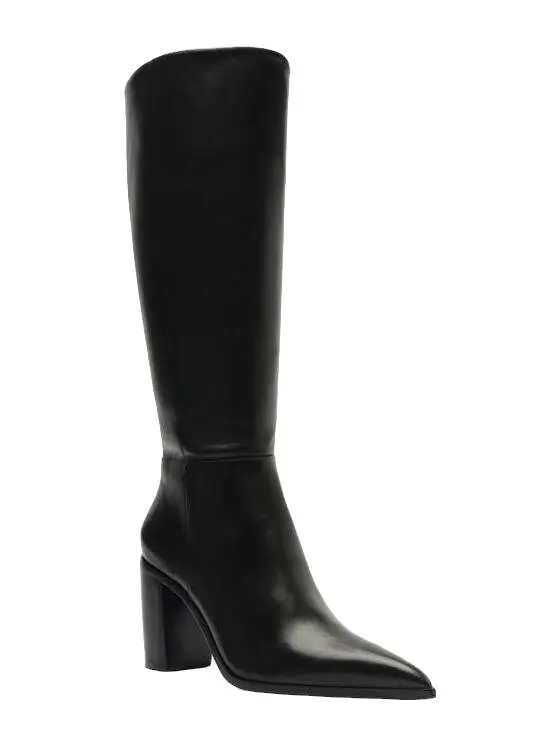 Schutz Mikki Knee High Boots - Black
