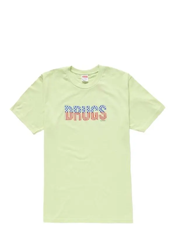 Supreme Drugs Tee Shirt - Pale Mint