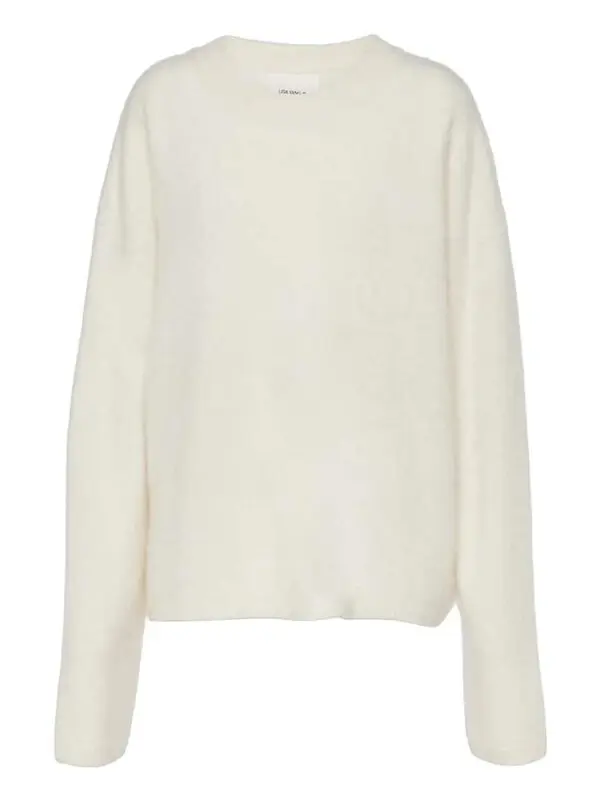 LISA YANG Natalia Brushed Cashmere Sweater - Neutrals