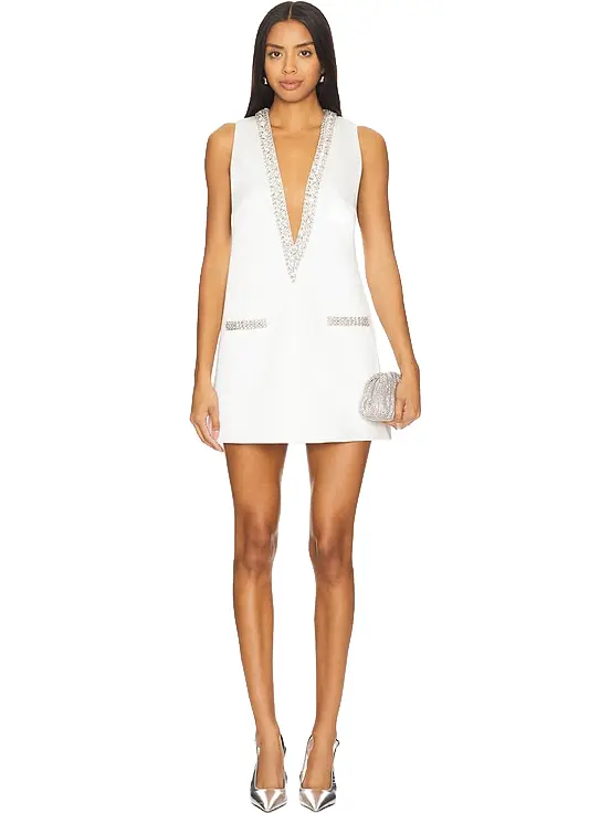 Retrofete Nancie Mini Dress - White