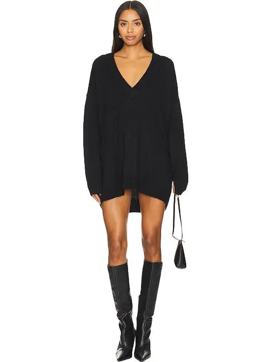 Show Me Your Mumu Ozzy Oversized Sweater - Black