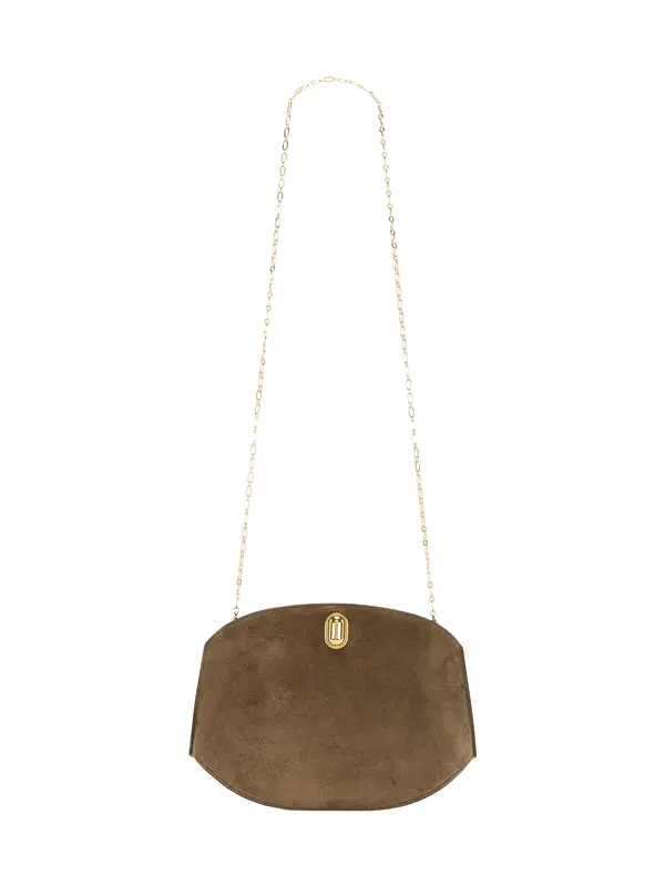 Savette The Tondo Chain Crossbody Bag - Mink