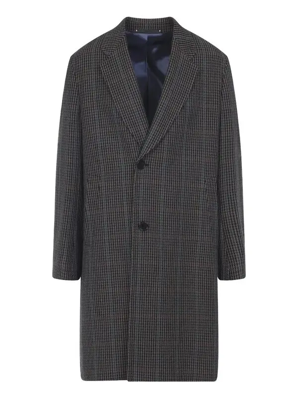 Paul Smith Wool-blend Overcoat - Brown