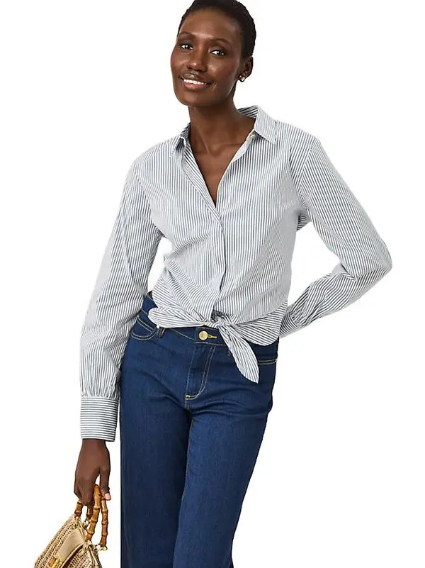 Lilly Pulitzer® Tie Lilly Shirt - Navy