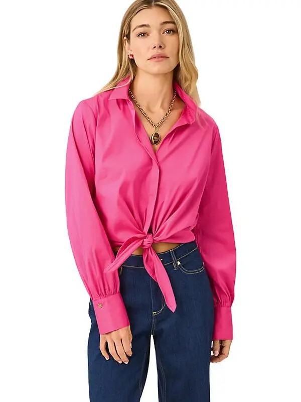 Lilly Pulitzer® Tie Lilly Shirt - Pink