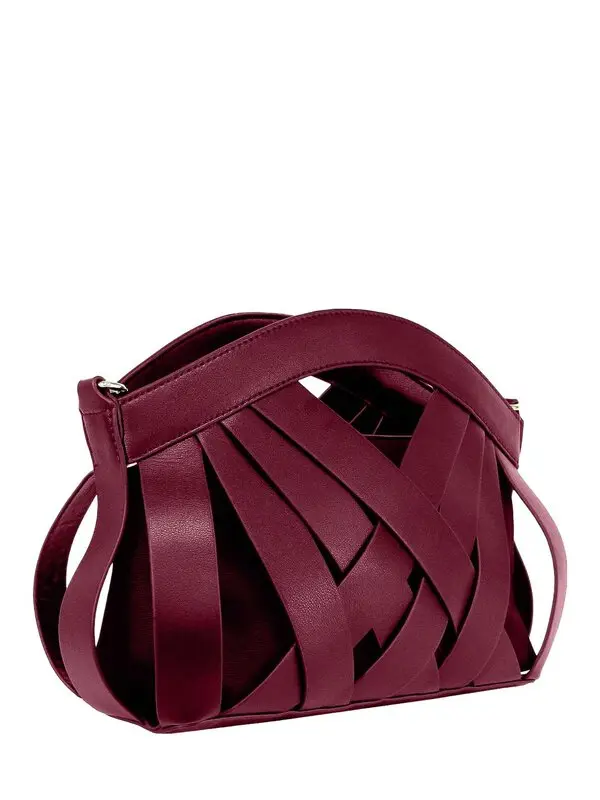 BELLE & BLOOM One More Night Crossbody Bag - Burgundy