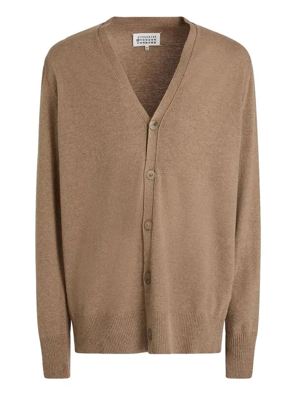 MAISON MARGIELA Wool Cardigan - Sand