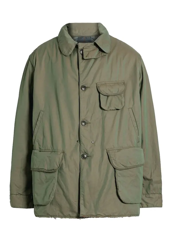 MAISON MARGIELA Cotton-twill Field Jacket - Army Green