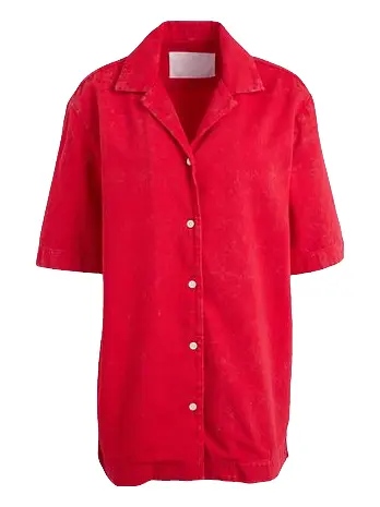 Cos Denim Shirt - Red