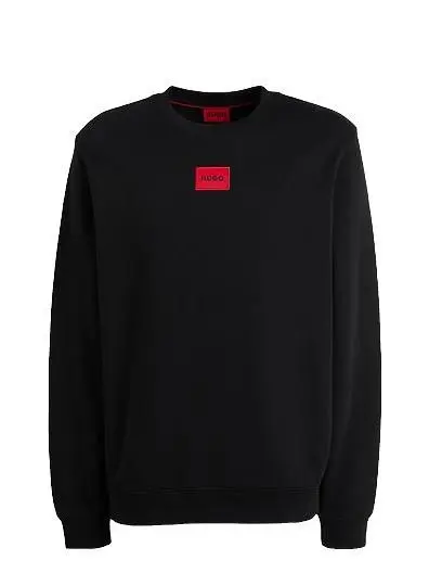 Hugo Cotton Sweatshirt - Black