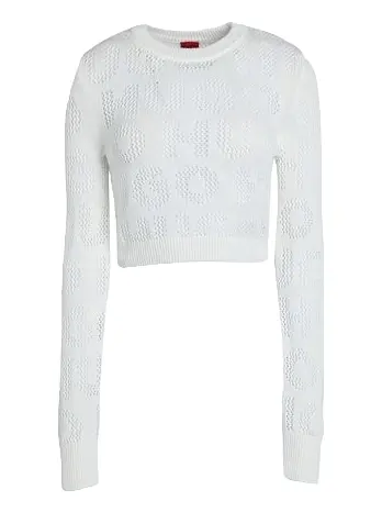 Hugo Knitted Sweater - White