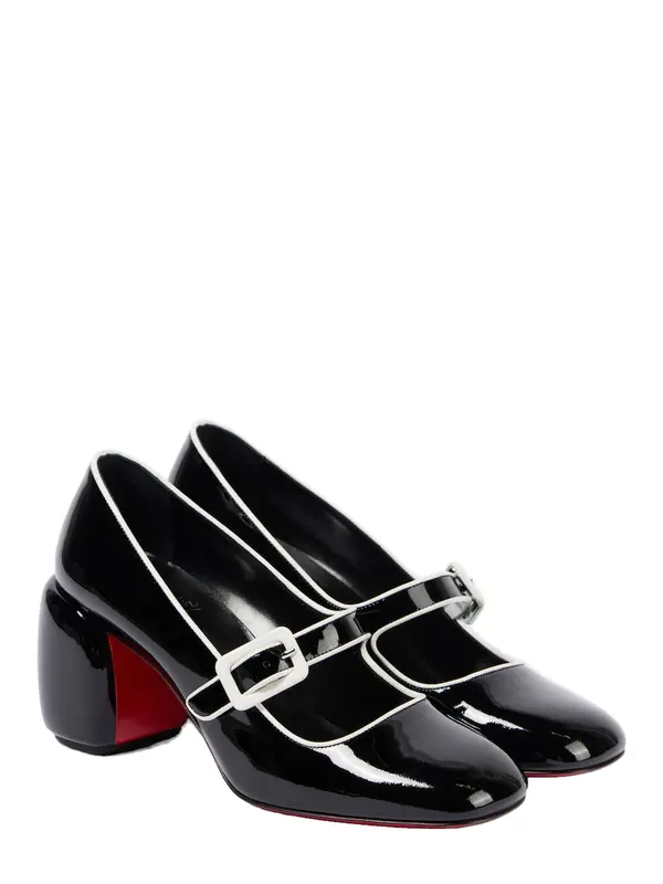 CHRISTIAN LOUBOUTIN Minny Babe 70 Mary Jane Pumps - Black