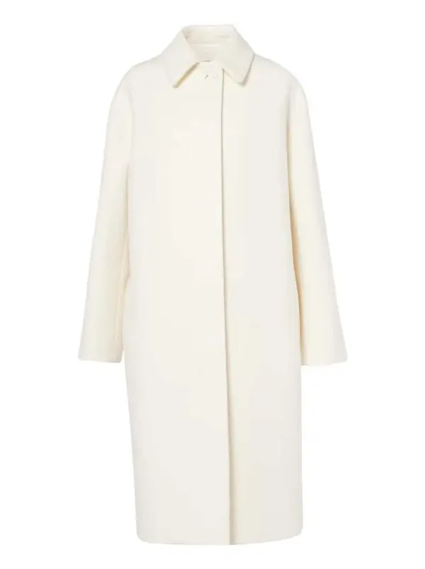 FFORME Jamie Virgin Wool Coat - White