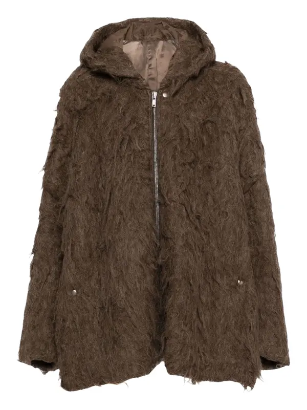 Rick Owens Jumbo Peter Jacket - Brown