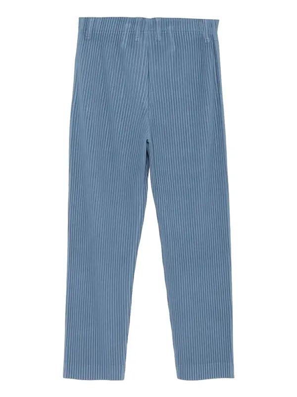 Issey Miyake Tailored Pleats Trousers - Blue