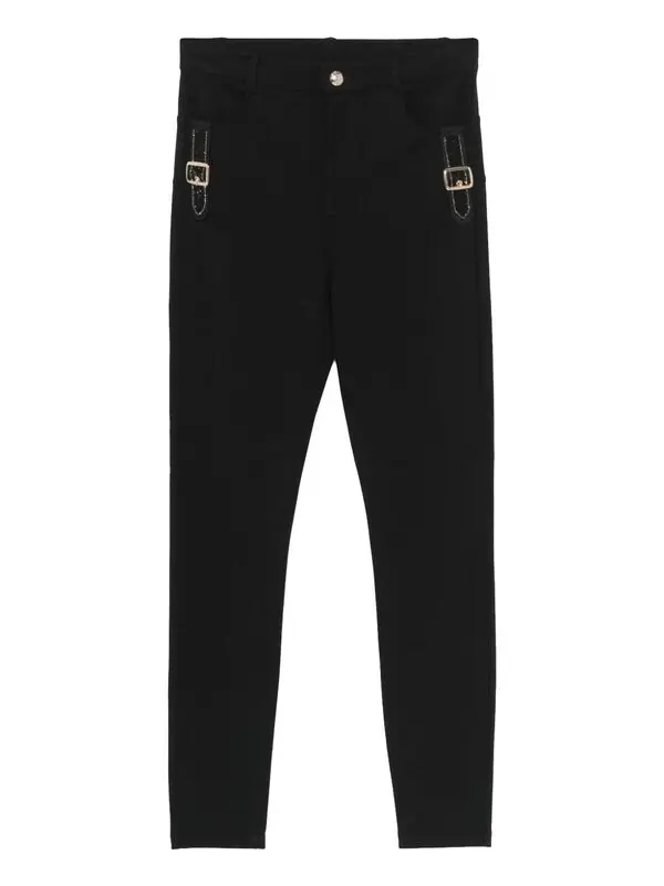Liu Jo Jersey Trousers - Black