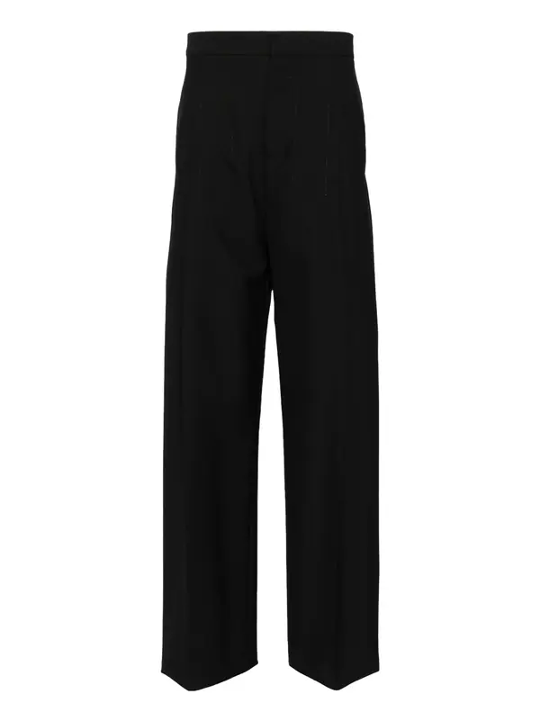 Givenchy Lurex Stripes Tailored Trousers - Black