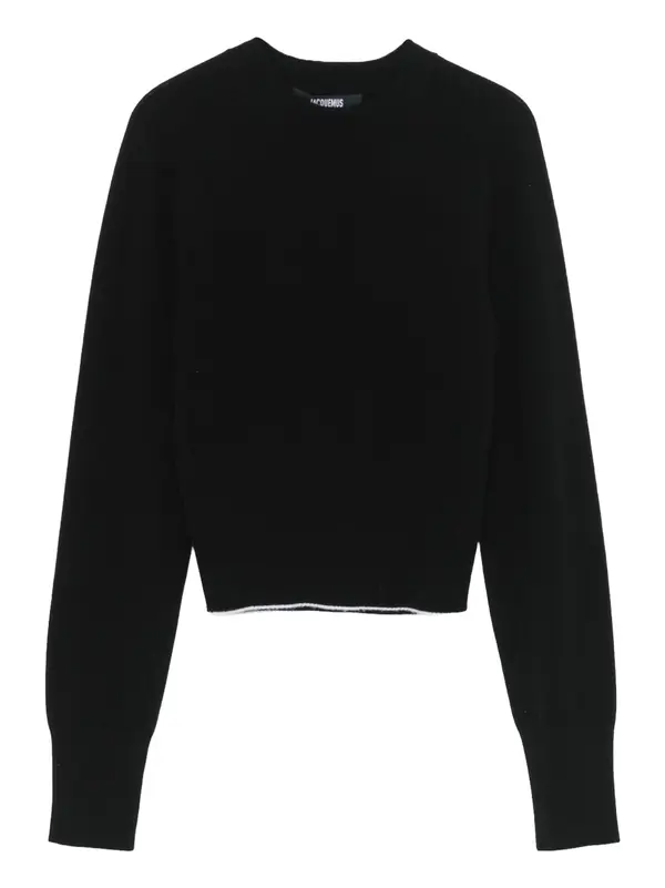 Jacquemus La Maille Soglia Sweater - Black