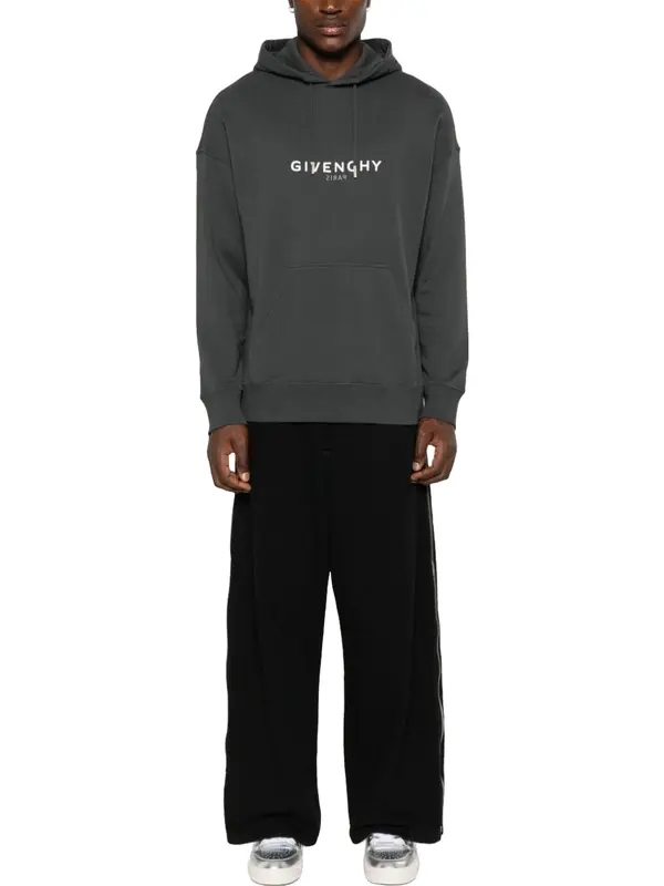 Givenchy Logo-print Hoodie - Black
