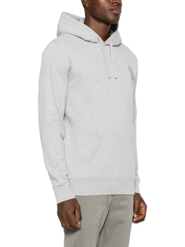 Polo Ralph Lauren Pony-embroidered Hoodie - Grey