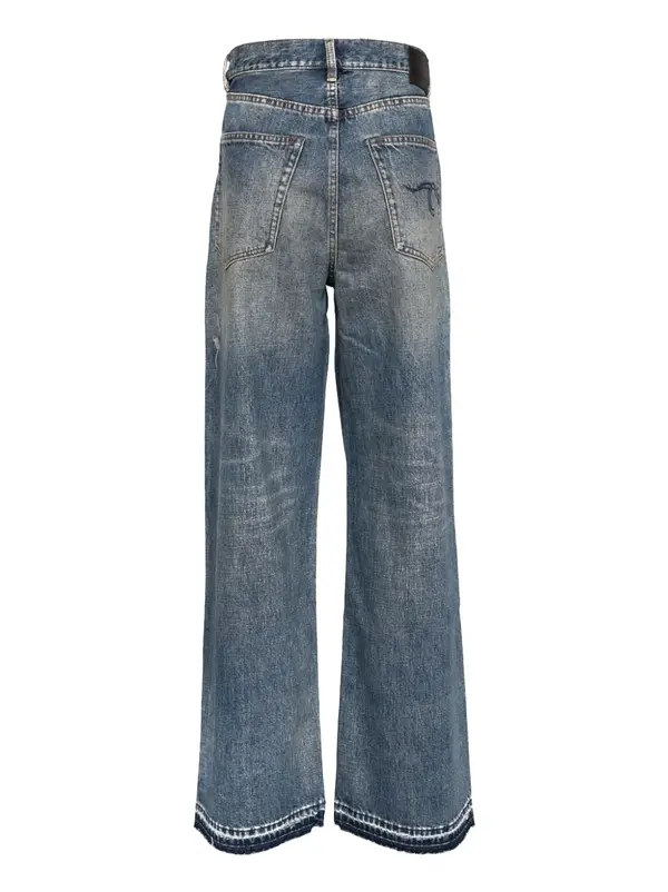 R13 D'arcy Loose Jeans - Blue