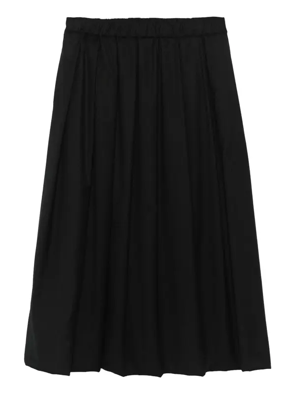 Fabiana Filippi A-line Midi Skirt - Black