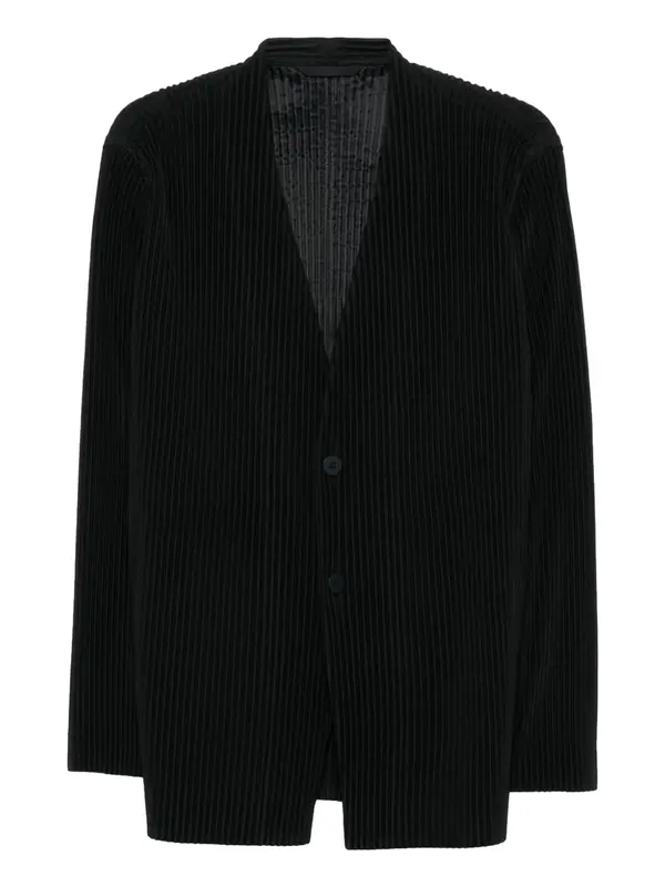 Issey Miyake Tailored Pleats Jacket - Black